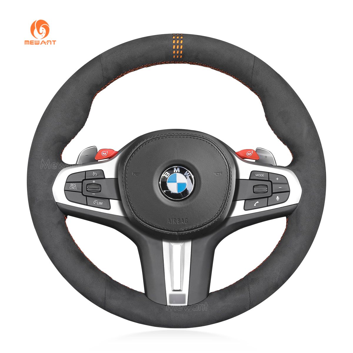 Steering wheel covers for BMW M2 G87 M3 G80 M4 G82 M5 F90 M8 F91 X3M ...