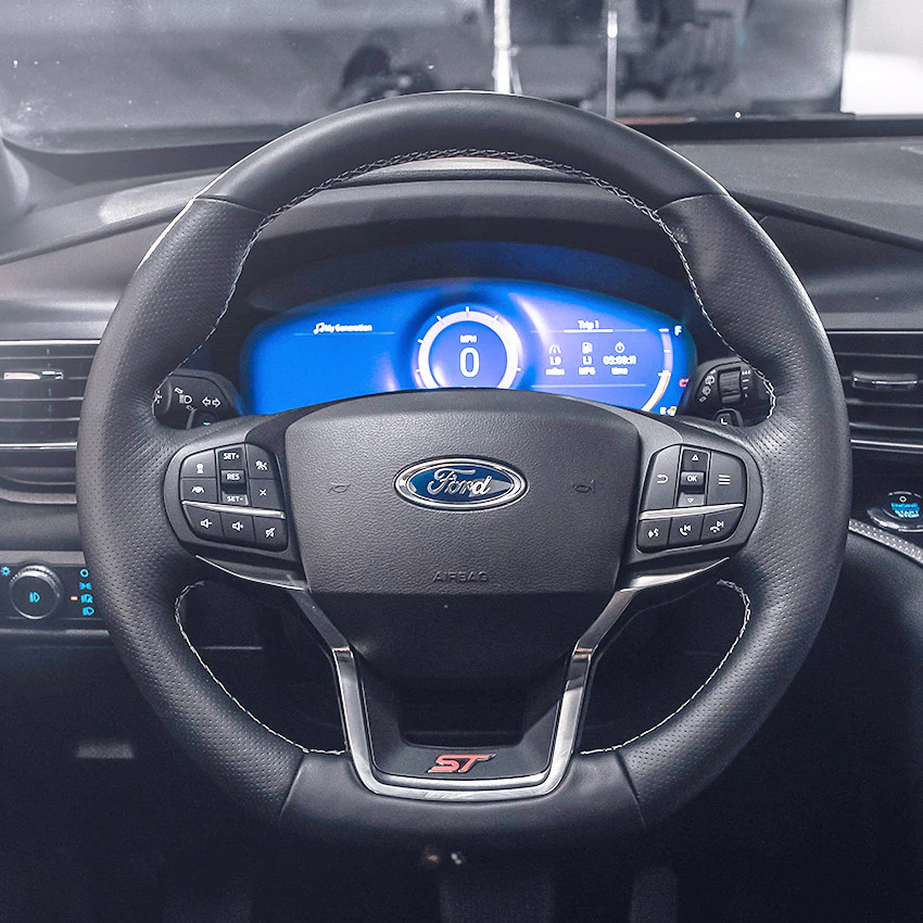 Ford explorer steering wheel cover store